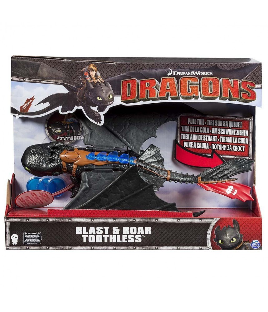 Drak Bezzubka 40 cm - strieľajúca